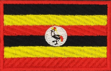 Uganda Flag Patch – ACE Embroidery / Patches.co.nz