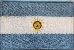 Argentina Flag Patch – ACE Embroidery / Patches.co.nz