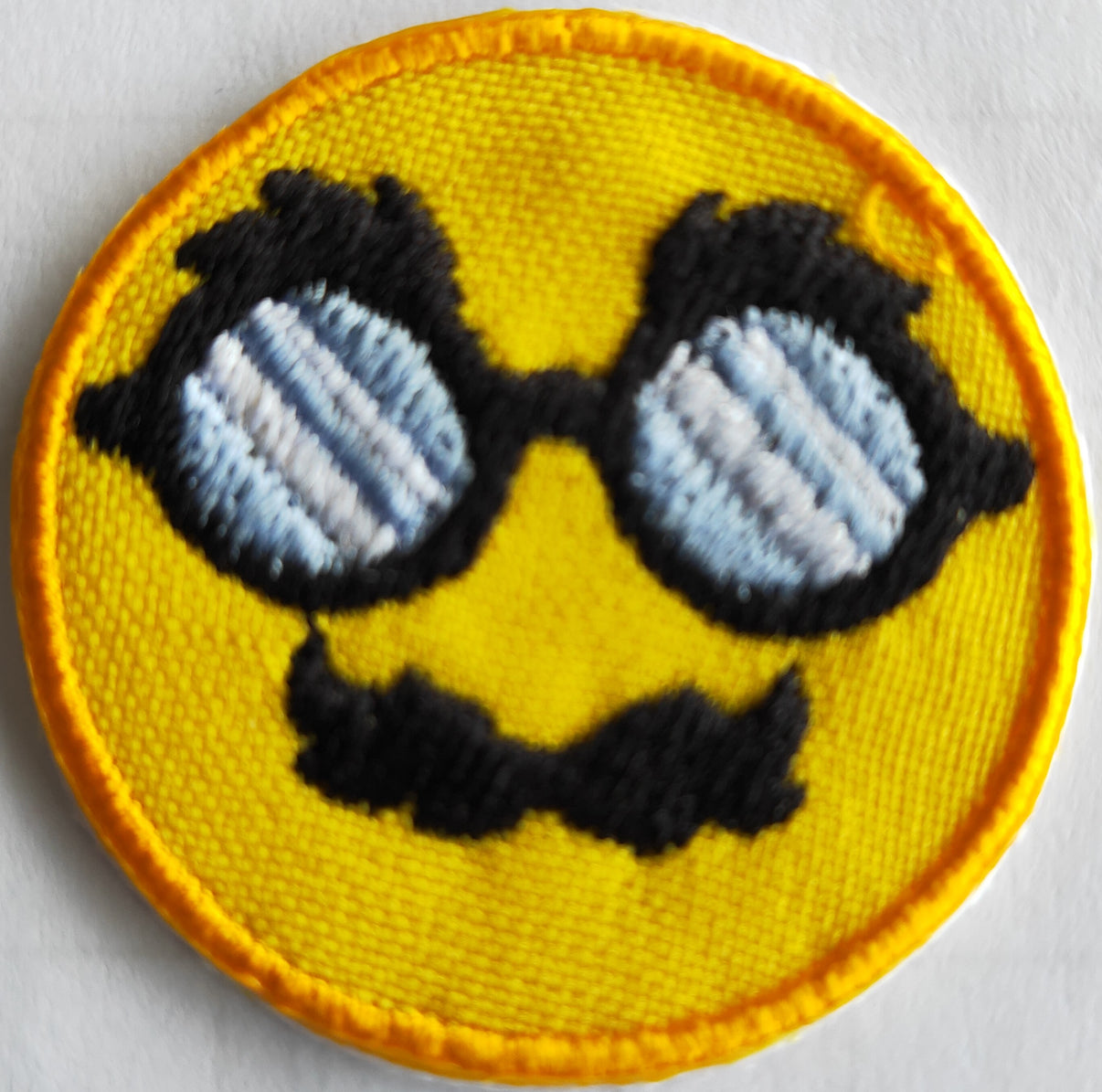 Movember Disguised Face – ACE Embroidery / Patches.co.nz