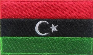 Libya Flag Patch – ACE Embroidery / Patches.co.nz
