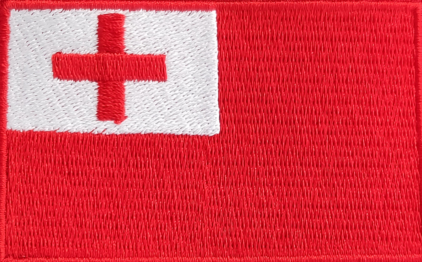 Tonga Flag Patch – ACE Embroidery / Patches.co.nz